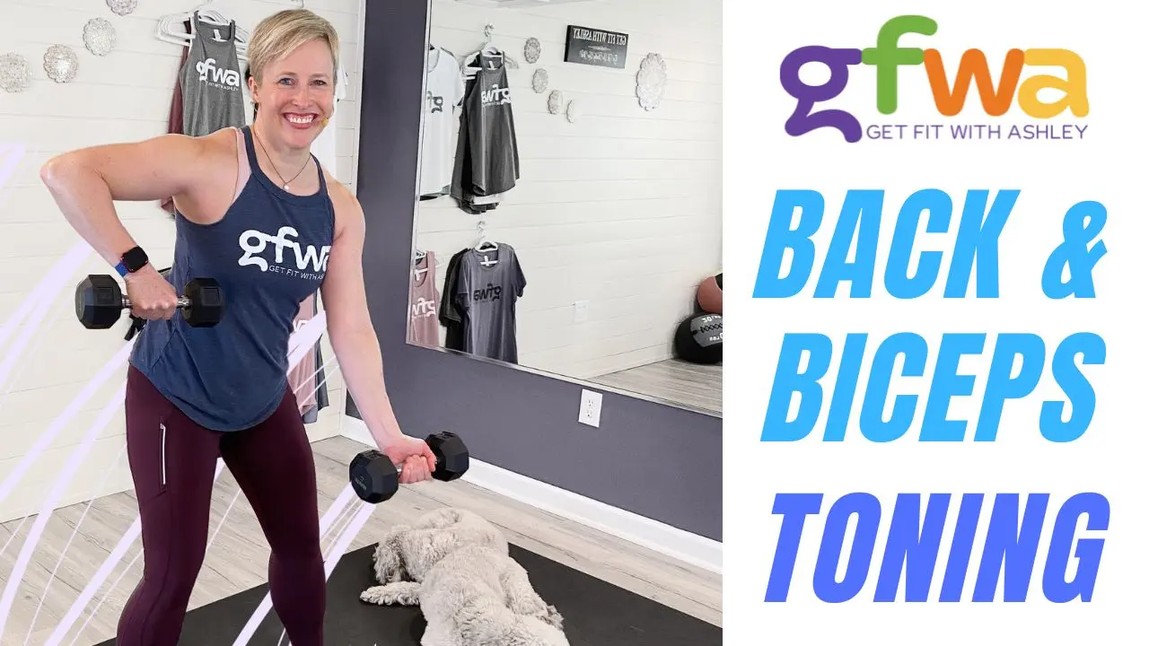 10-Minute Back & Biceps Workout - GET FIT WITH ASHLEY