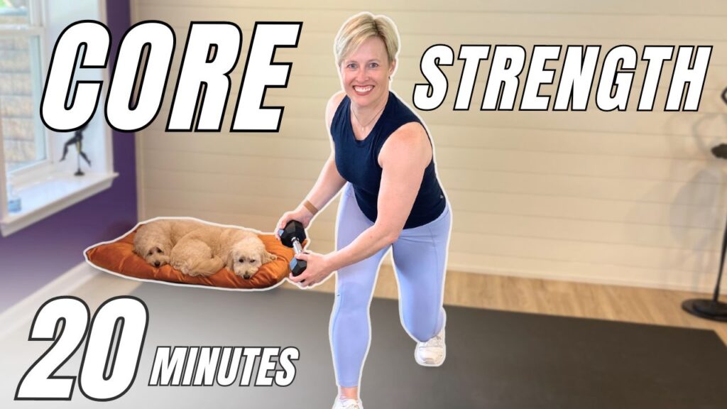 20-Minute Core Strength Workout - GET FIT WITH ASHLEY