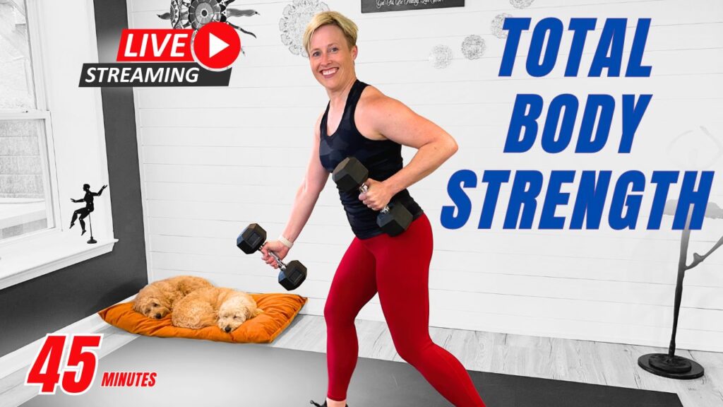 45-Minute Full Body Strength Workout - GET FIT WITH ASHLEY
